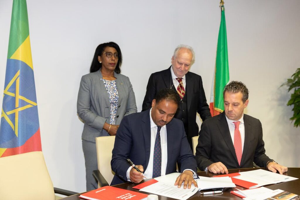 Faresin Formwork and Ethio Engineering Group sign an agreement - Faresin