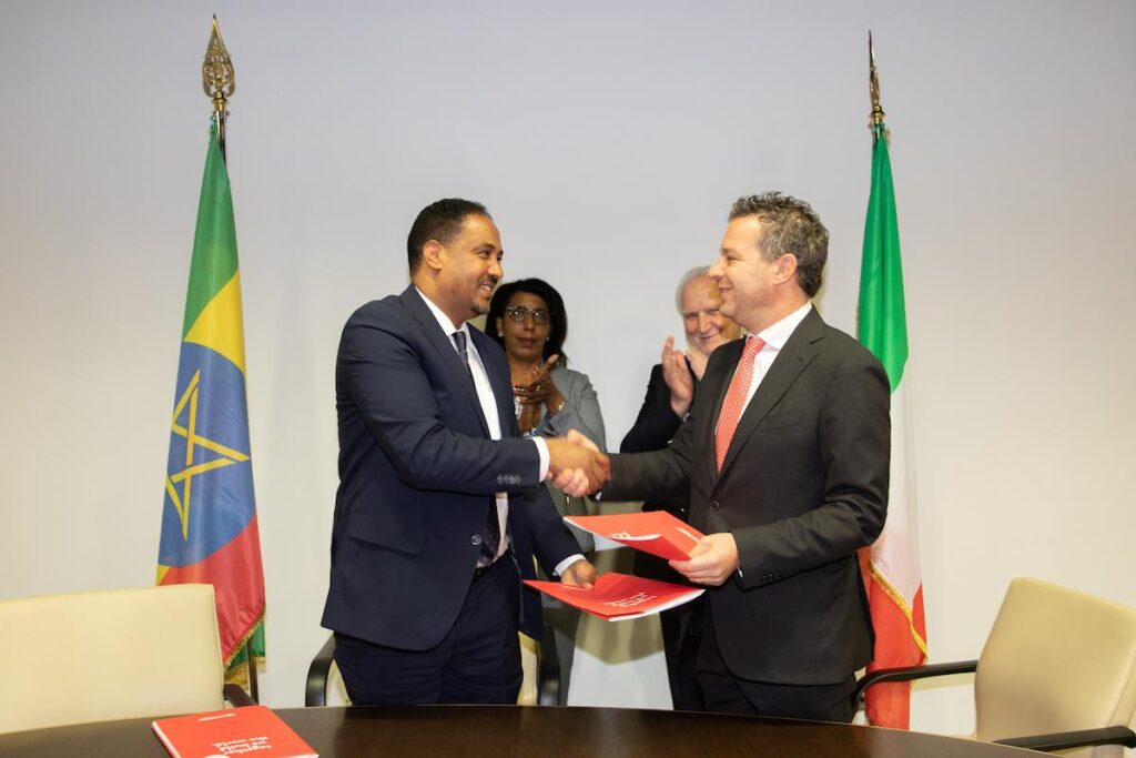 Faresin Formwork and Ethio Engineering Group sign an agreement - Faresin